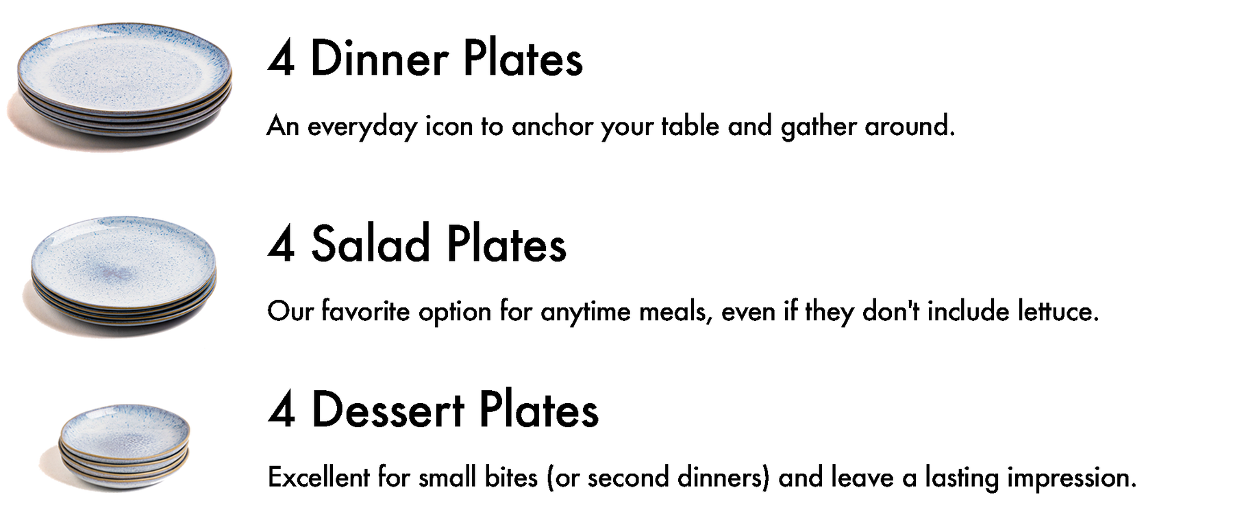 Plate Bundle – Sojourn Pottery